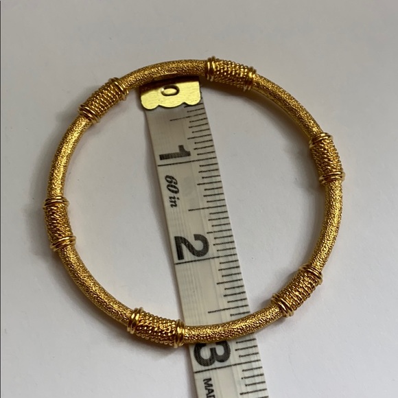 Trifari | Jewelry | Vintage Crown Trifari Gold Bangle | Poshmark